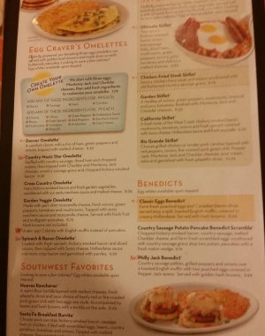 Village Inn Menu Prices