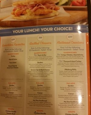 Village Inn Menu Prices